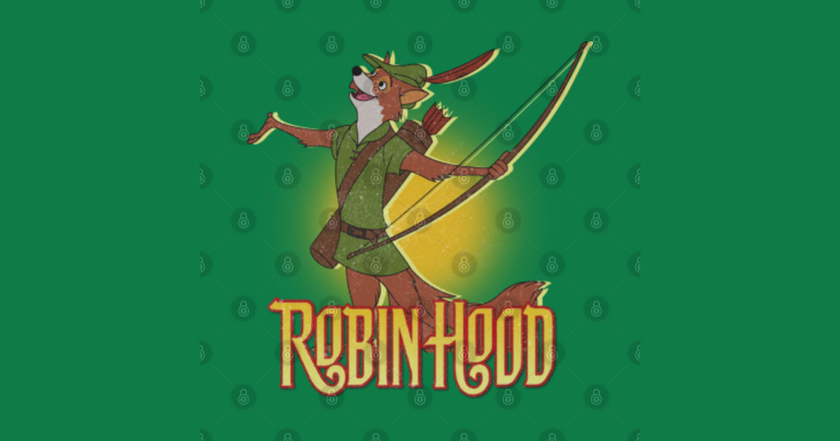 Robin Hood Fox Green Robin Hood T Shirt Teepublic