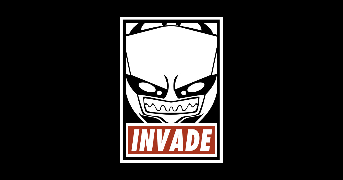 Invade - Evil - T-Shirt | TeePublic