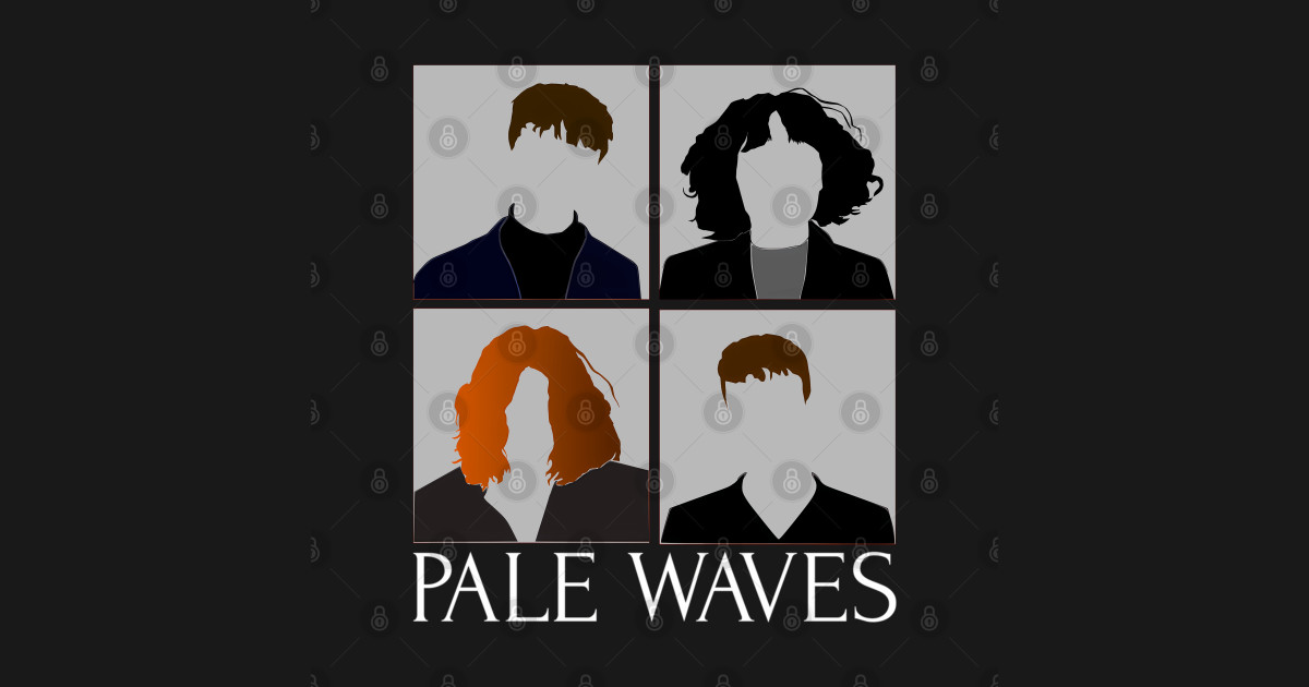 Pale Waves intro Logo - Pale Waves Band - T-Shirt | TeePublic