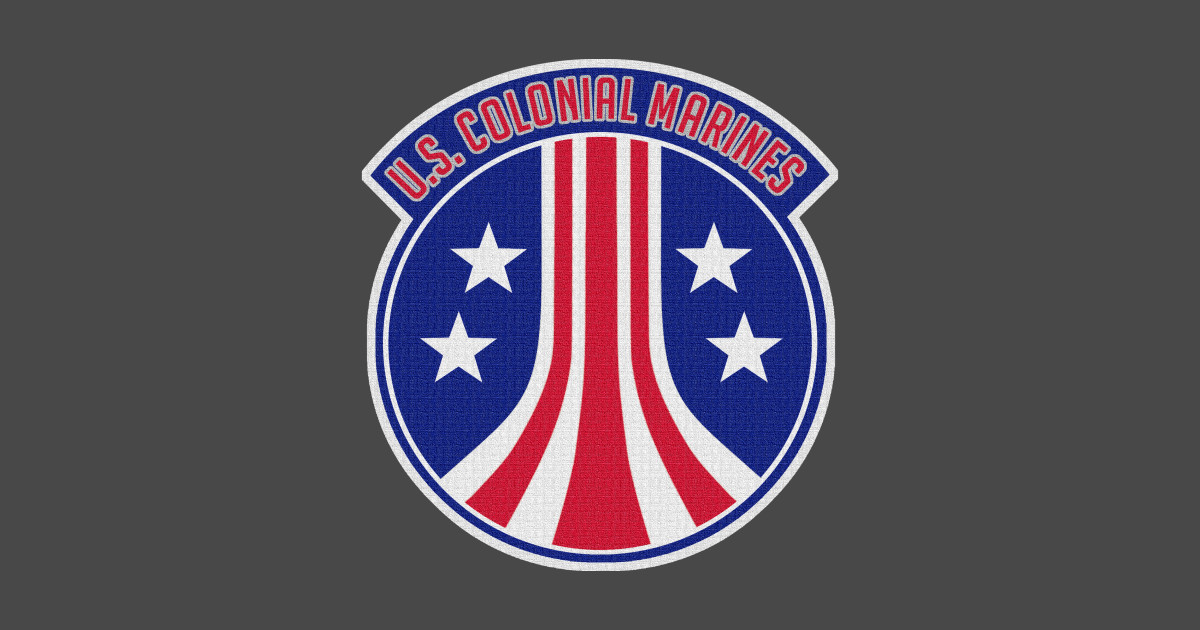 US Colonial Marines Patch - Aliens - Sticker | TeePublic