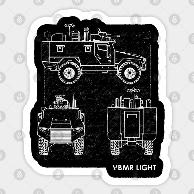 VBMR Light Armored Vehicle - Armored Fighting Vehicles - Sticker ...