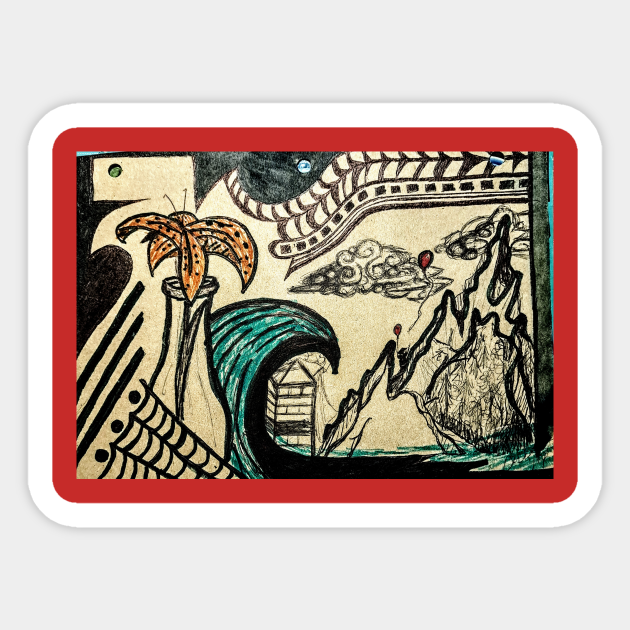 Tsunami - Tsunami - Sticker | TeePublic