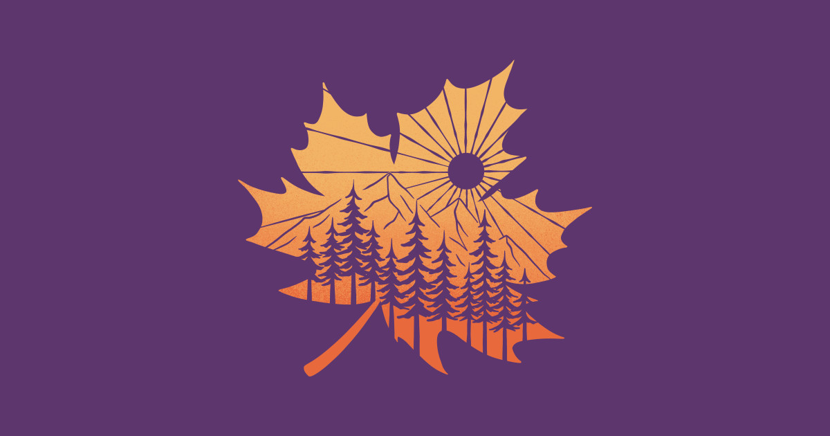 Fall Scenery - Fall - T-Shirt | TeePublic