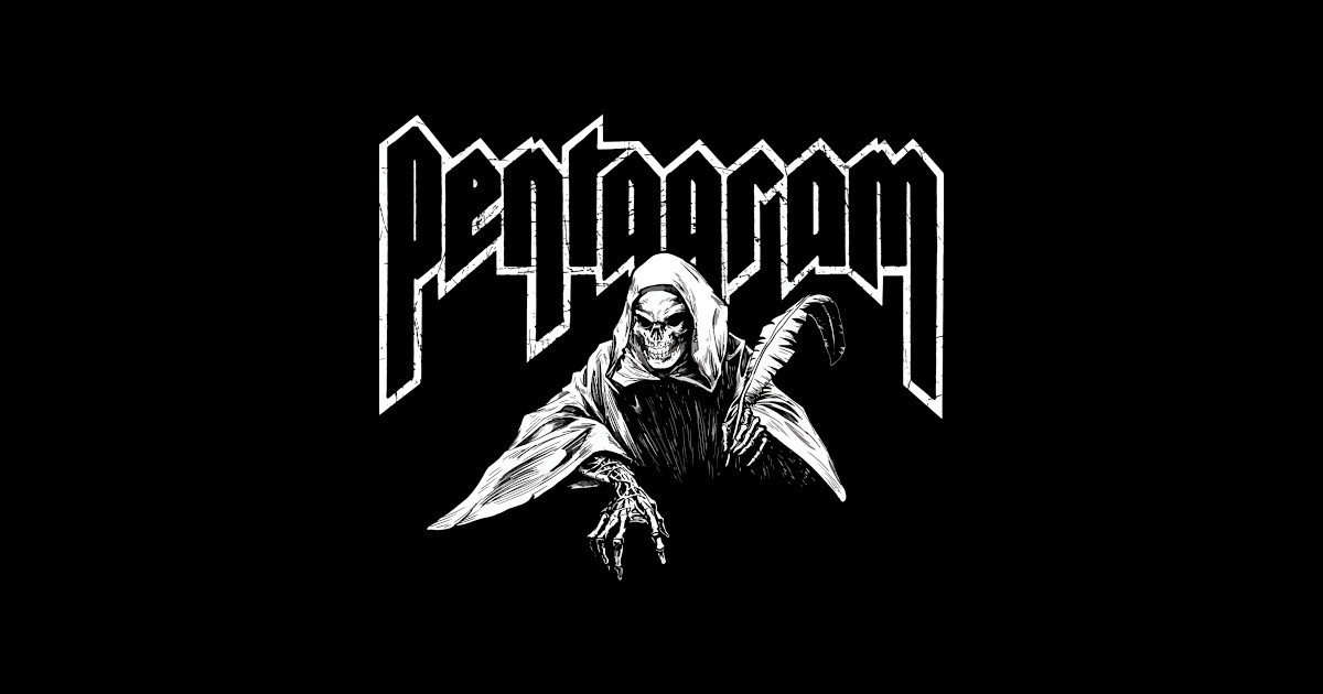 Pentagram Band - Pentagram Band - Sticker | TeePublic