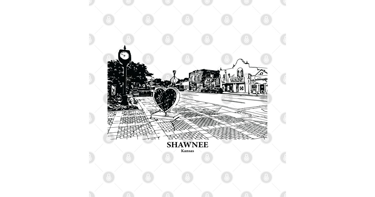 Shawnee - Kansas - Shawnee - T-Shirt | TeePublic