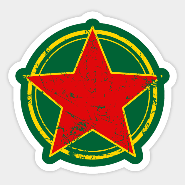 Red Star Emblem - Red Star Emblem - Sticker | TeePublic
