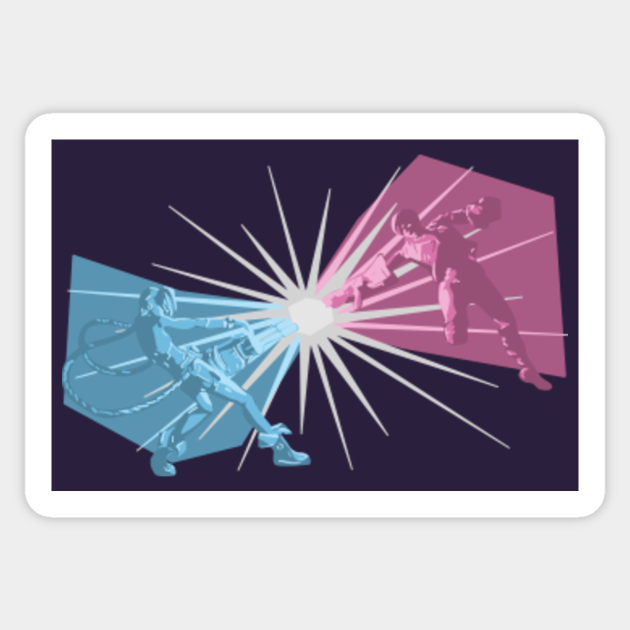 Duel (Arcane) - Arcane - Sticker Designed & Sold By Lea Caballero