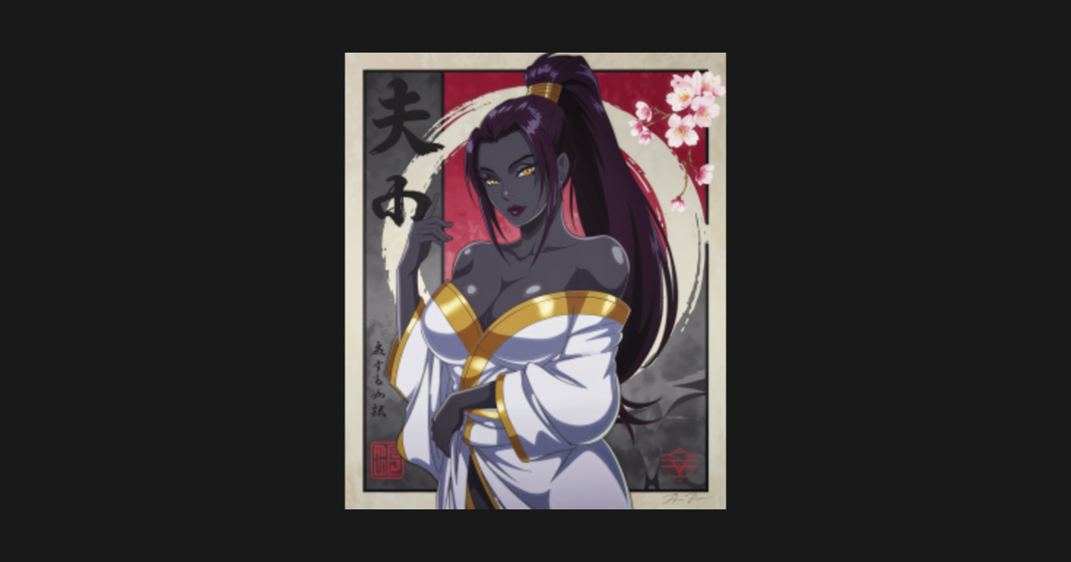 Yoruichi Vintage Poster - Yoruichi Vintage - T-Shirt | TeePublic