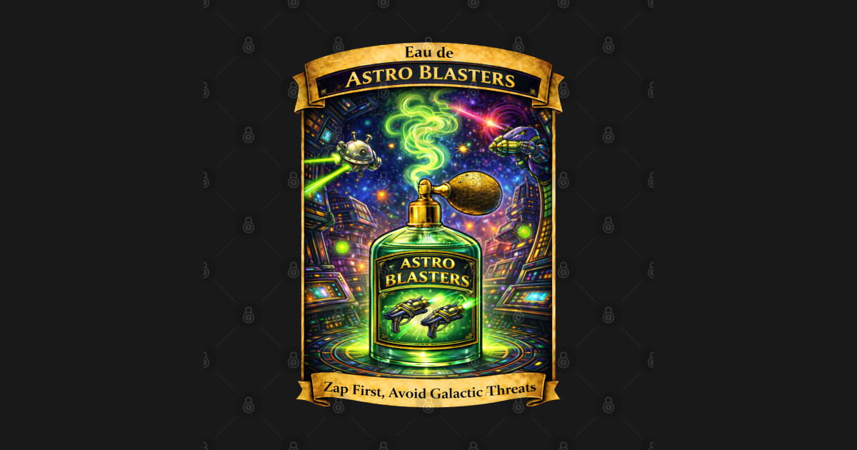 Astro Blaster – Eau de Galactic Laser Vol. 1 - Theme Park - T-Shirt ...