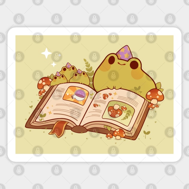 Froggie potion class - Frog Wizard - Sticker | TeePublic