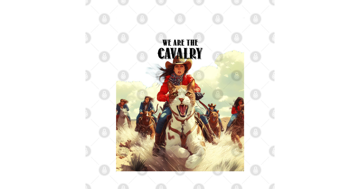 Cat Ladies Cavalry No. 2: We are the Cavalry on a light (Knocked Out ...