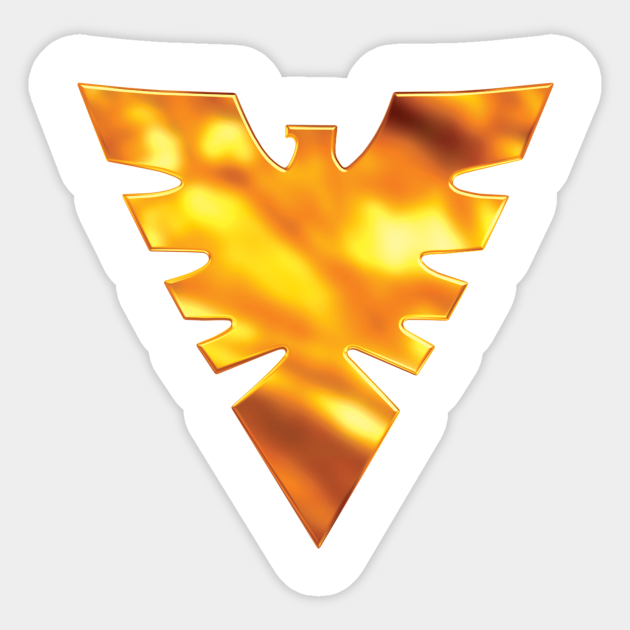 Phoenix Force - X Men - Sticker | TeePublic