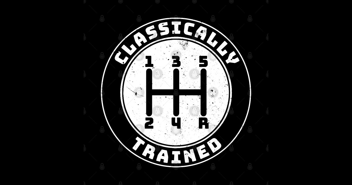 Classically-Trained-in-the-80s - Classically Trained - Sticker | TeePublic