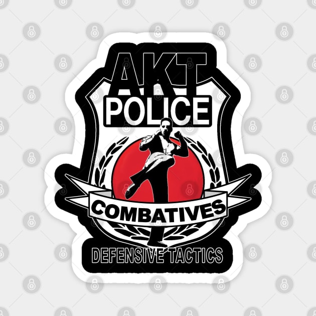 AKT Police Combatives - White Badge - Police Combatives - Magnet ...
