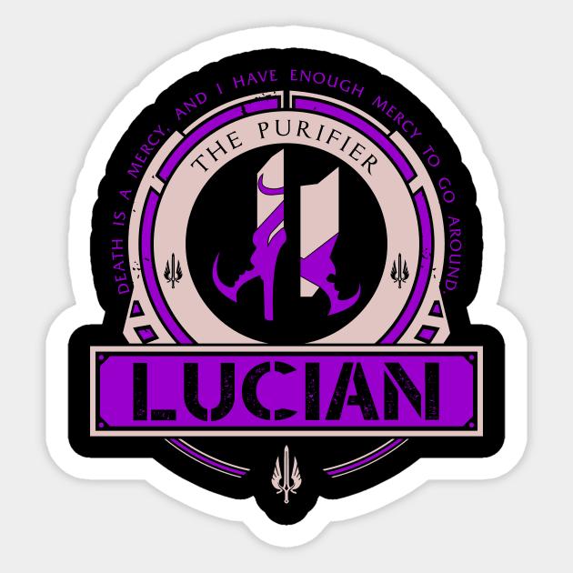 LUCIAN - LIMITED EDITION - League Of Legends - Sticker | TeePublic