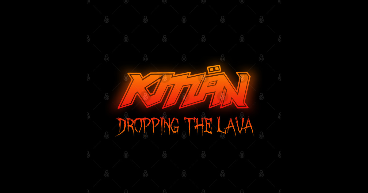 KMaN - Dropping The Lava - LOGO - Heavy Metal - T-Shirt | TeePublic