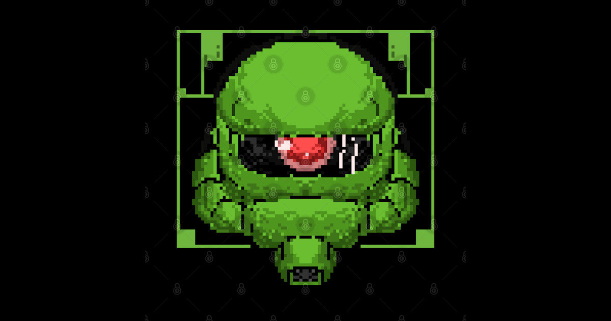 zaku pixel - Gundam - Sticker | TeePublic