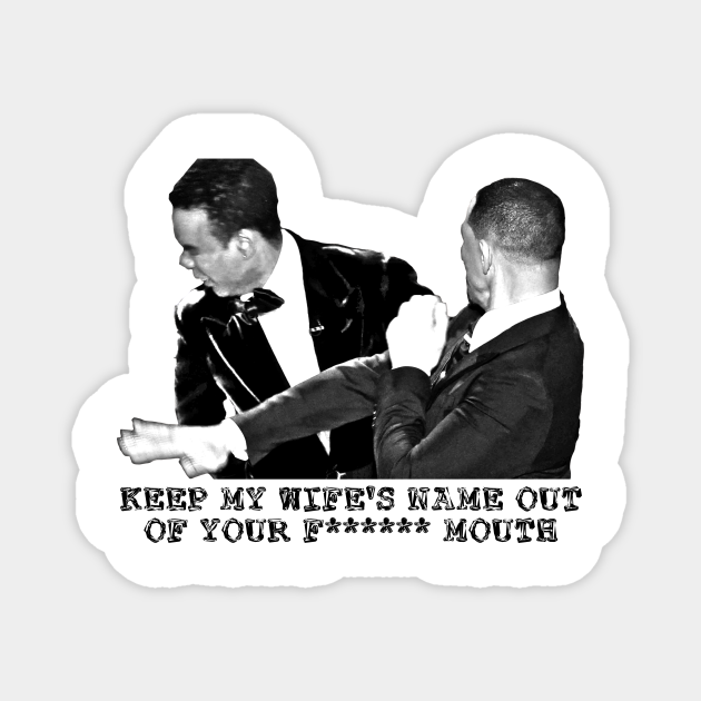 Will Smith Slap - Will Smith Meme - Magnet | TeePublic