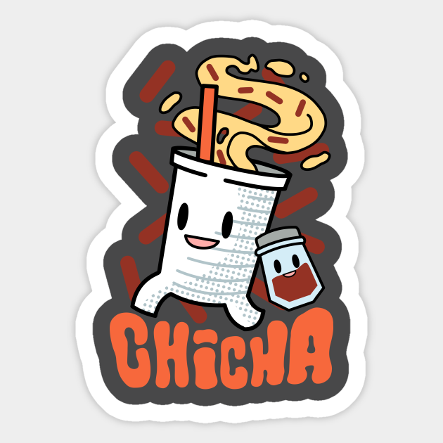 Chicha - Food - Sticker | TeePublic