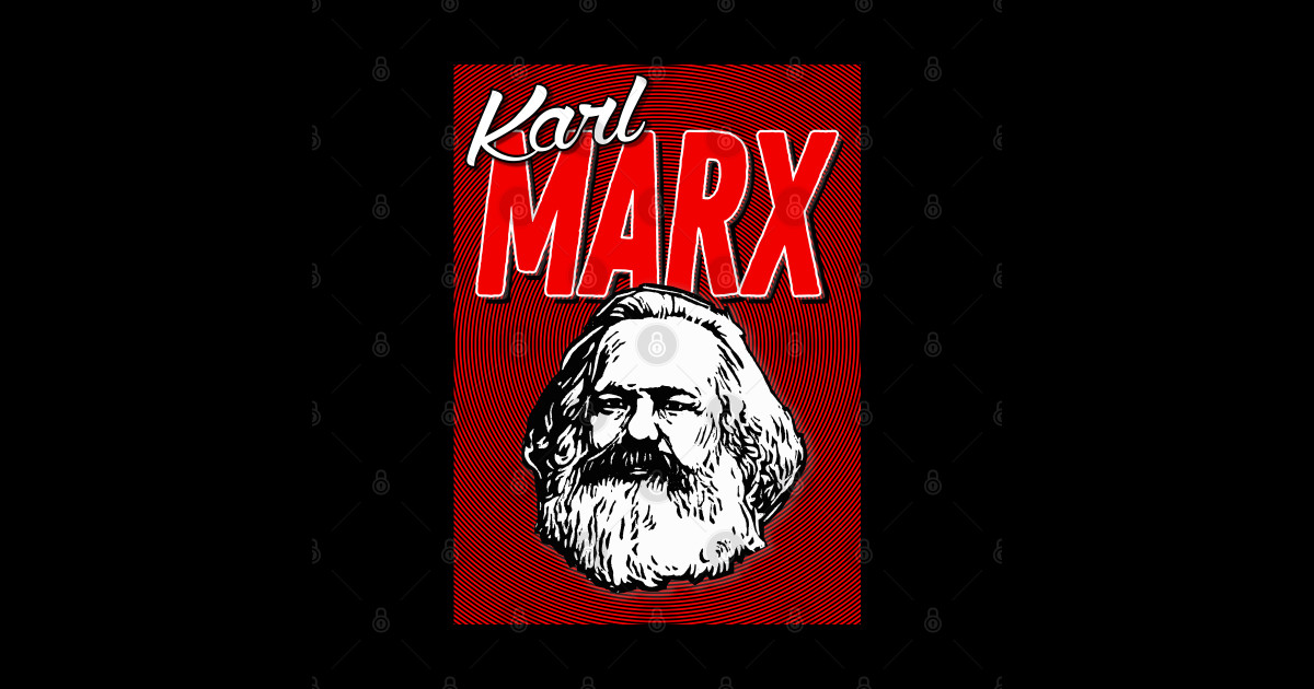 Karl Marx Socialist Design ∆∆∆ - Karl Marx - Sticker | TeePublic