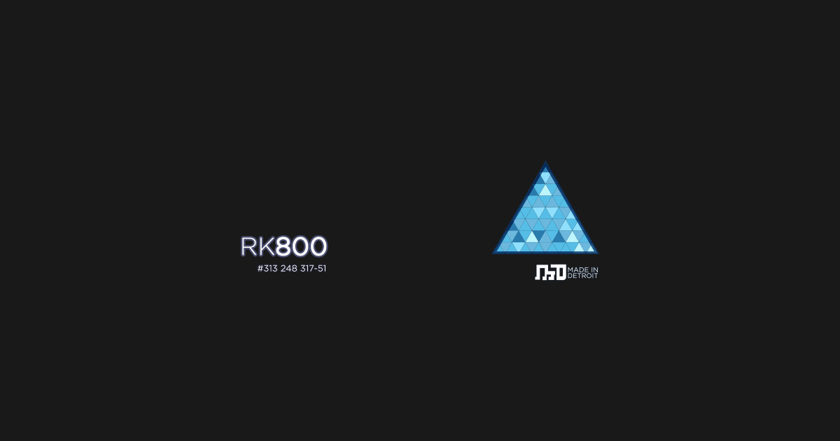 RK800 - Detroit Become Human - T-Shirt | TeePublic