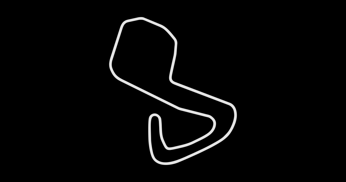 Brands Hatch GP Circuit [outline] - Brands Hatch - Posters and Art ...