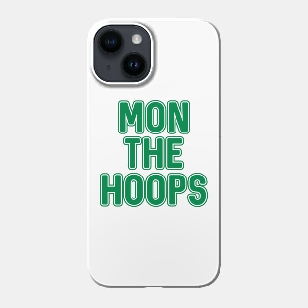 Mon The Hoops, Glasgow Celtic Football Club Green Text Design - Celtic ...