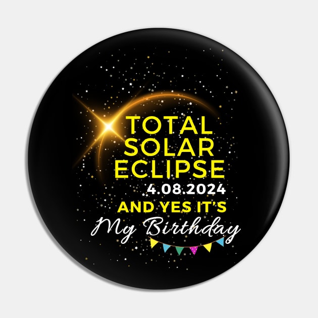 TOTAL SOLAR ECLIPSE APRIL 8, 2024 AND YES IT'S MY BIRTHDAY - Eclipse ...