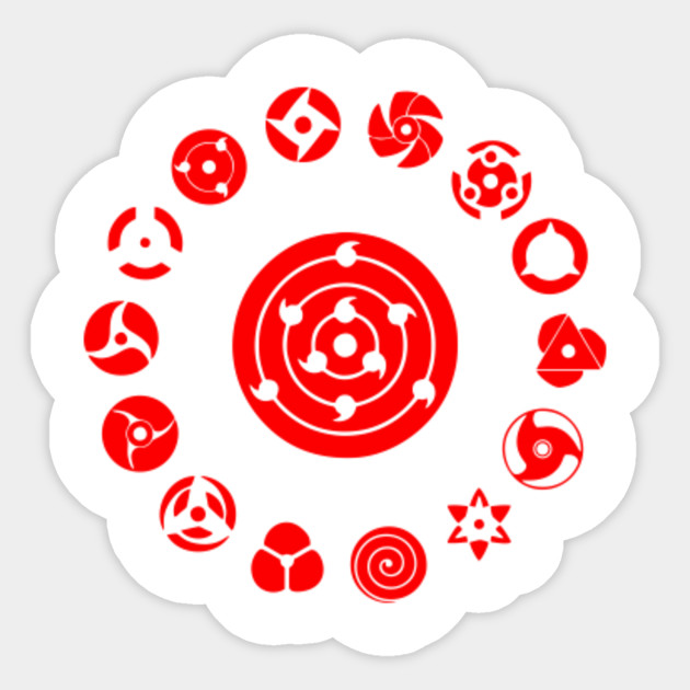 Sharingan Eye Master - Sharingan - Sticker | TeePublic