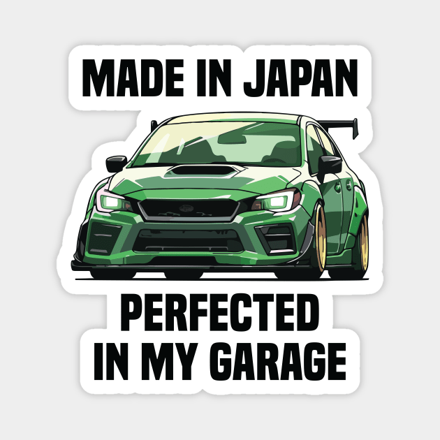 Subaru Impreza WRX STI Japanese Car Art - Modified JDM Car - Subaru ...