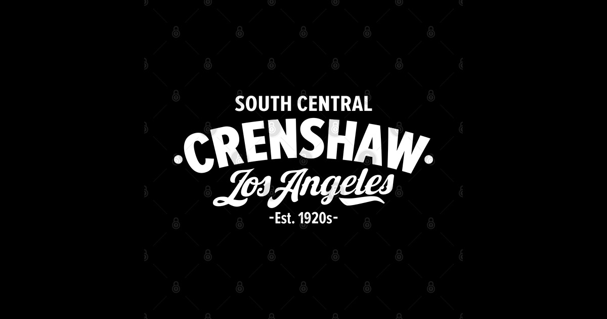 South Central Los Angeles - Crenshaw Logo - Los Angeles Crenshaw ...