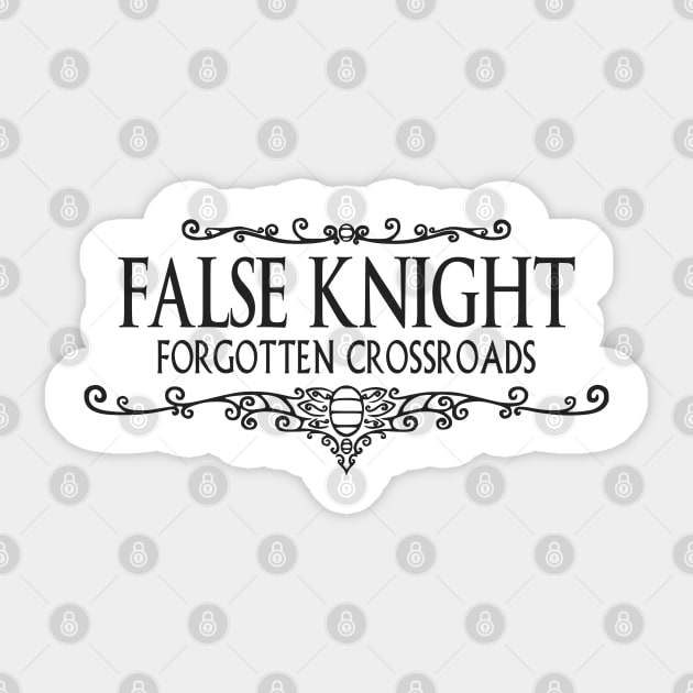 False Knight - Hollow Knight - Dark - Hollow Knight - Sticker | TeePublic