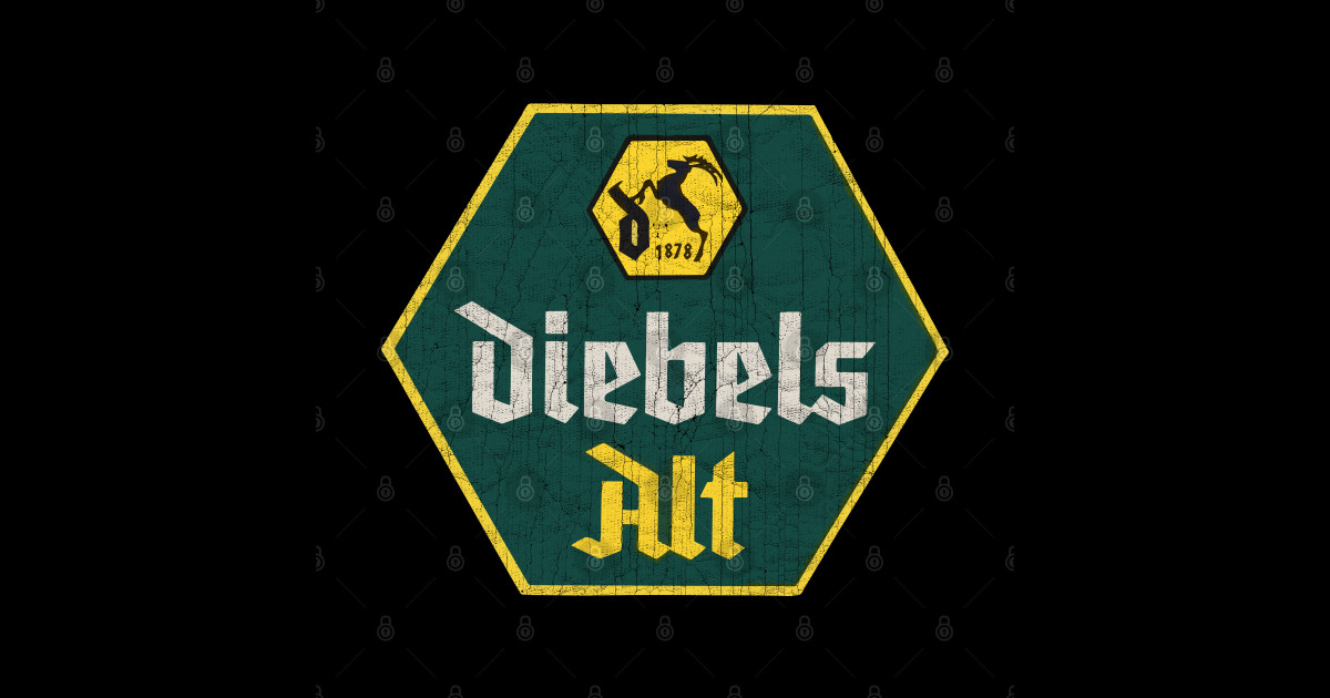 Brauerei Diebels Alt - Vintage Design - Beer Lover Gifts - Sticker ...