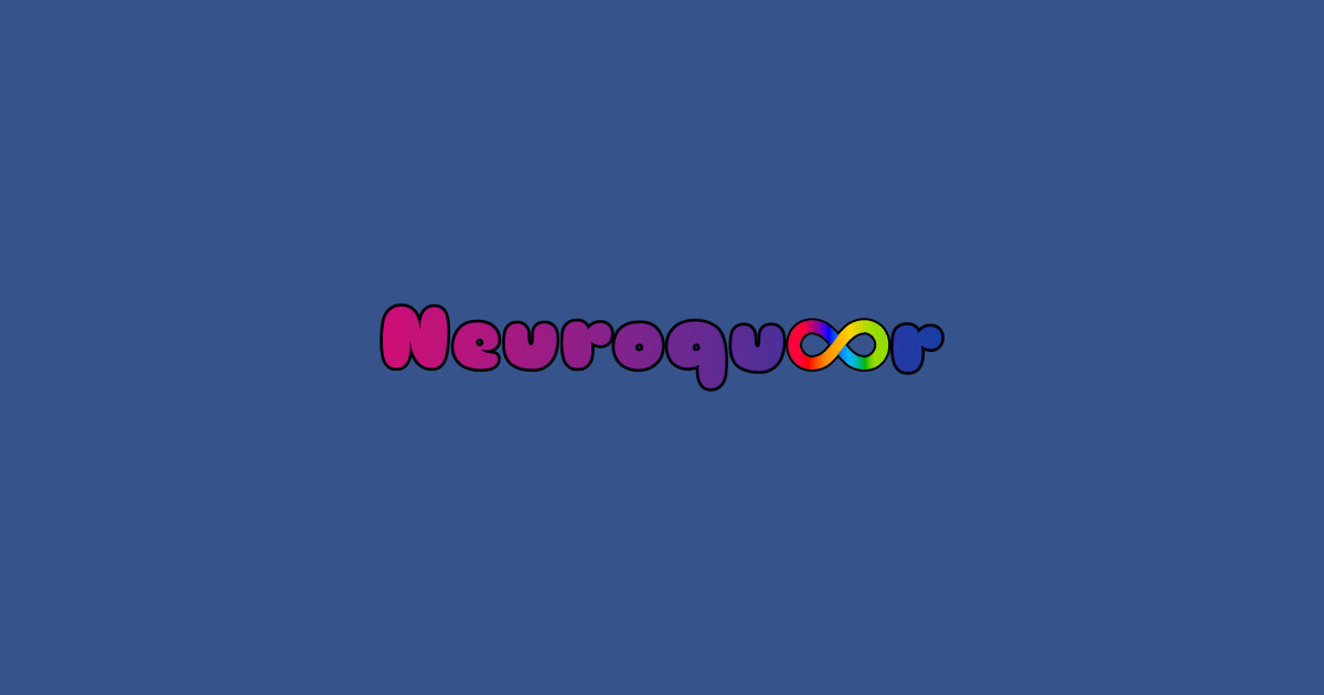 Neuroqueer bi flag infinity neurodivergent autistic pride ...