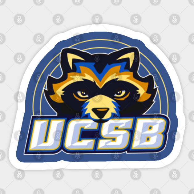 ucsb logo sports - Ucsb - Sticker | TeePublic