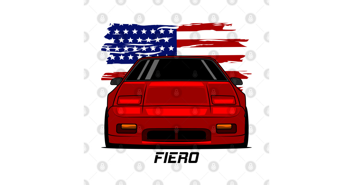 Front Red Fiero - Fiero - T-Shirt | TeePublic