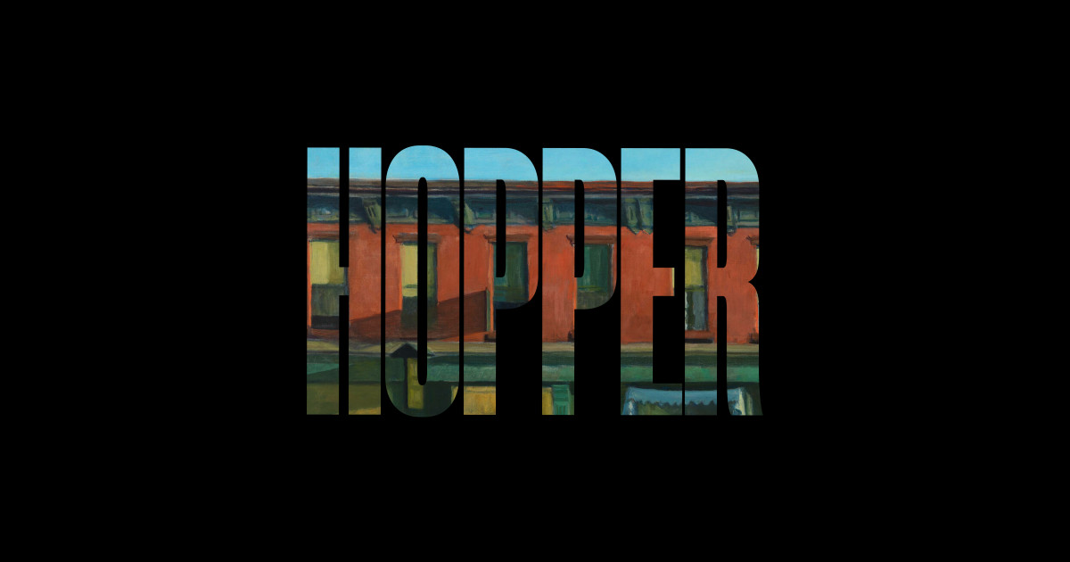 Hopper - Artwork Art - Sticker | TeePublic