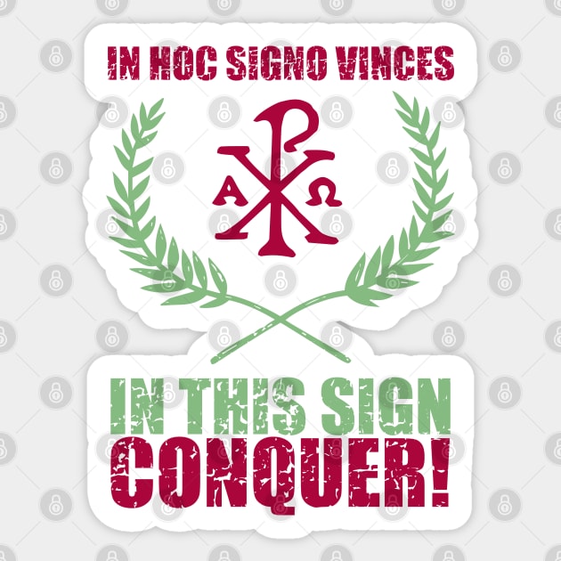In hoc signo vinces | In this sign conquer - Chi Ro and Olive Branches ...