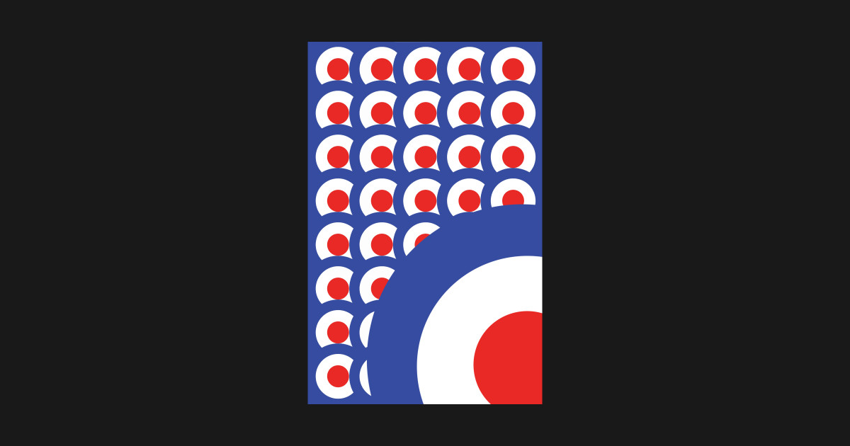 Mod Roundels - Mods - T-Shirt | TeePublic