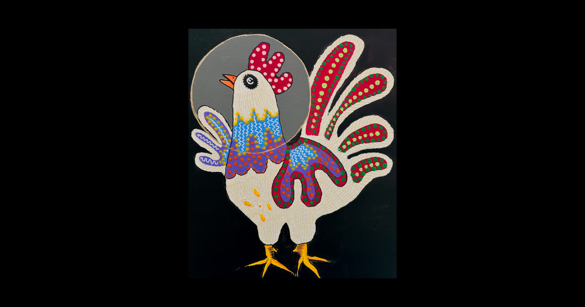 Pullum Stella - Chicken - Sticker | TeePublic