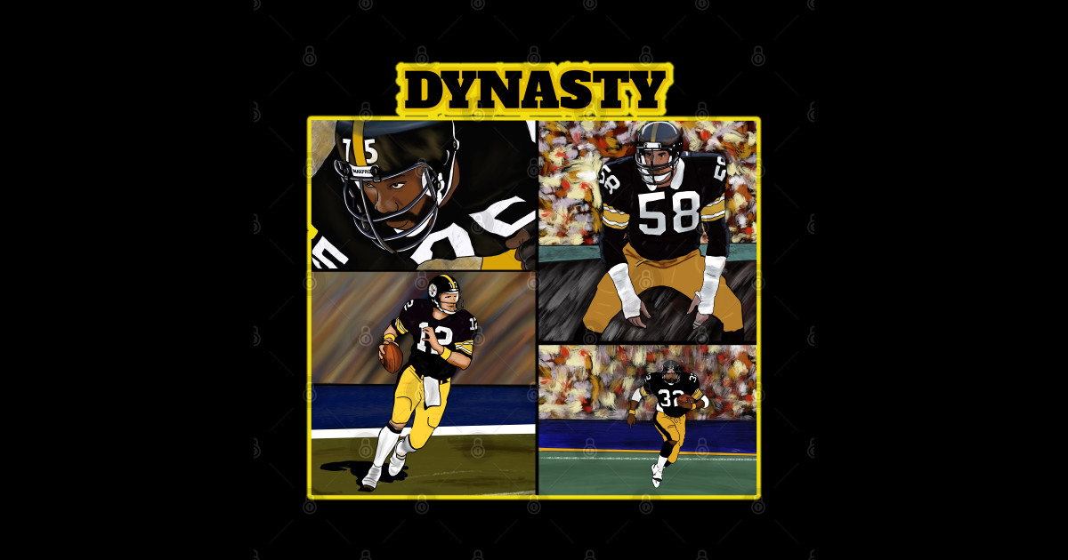 DYNASTY - Steelers - Sticker | TeePublic