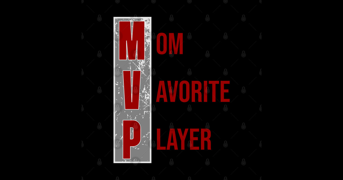 MVP || Mom Basketball - Mom Basketball - Sticker | TeePublic