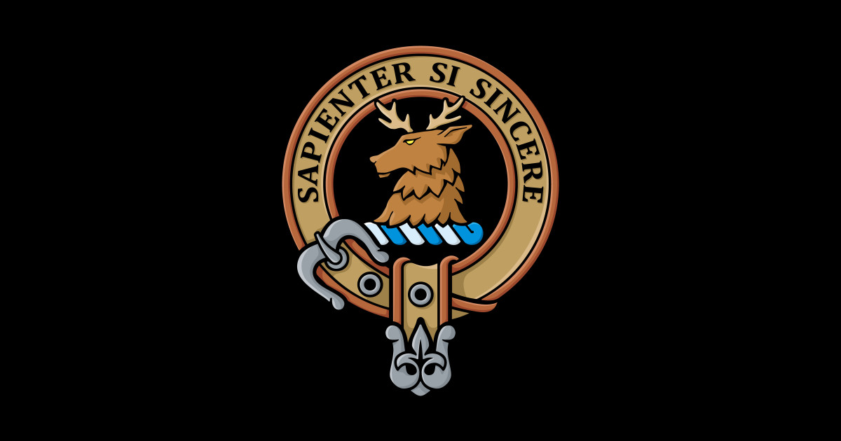 Clan Davidson Crest - Clan Davidson Crest - Sticker | TeePublic