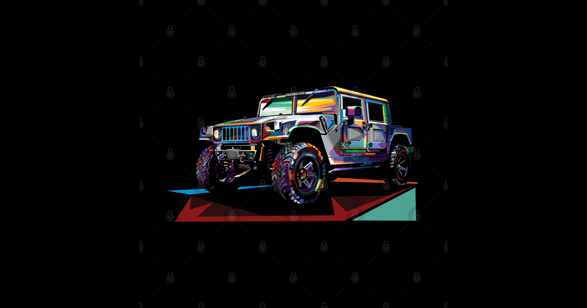 Hummer Humvee Offroad - Hummer H3 - Sticker | TeePublic