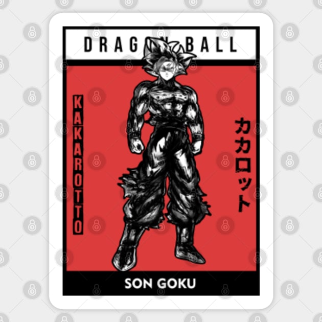 Goku 11 - Son Goku Dragon Ball - Sticker | TeePublic