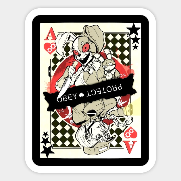 fnaf security breach Creepy - Fnaf Security Breach - Sticker | TeePublic