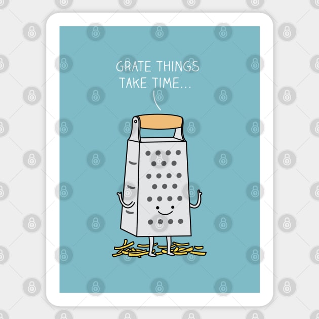 grate things - Pun - Sticker | TeePublic