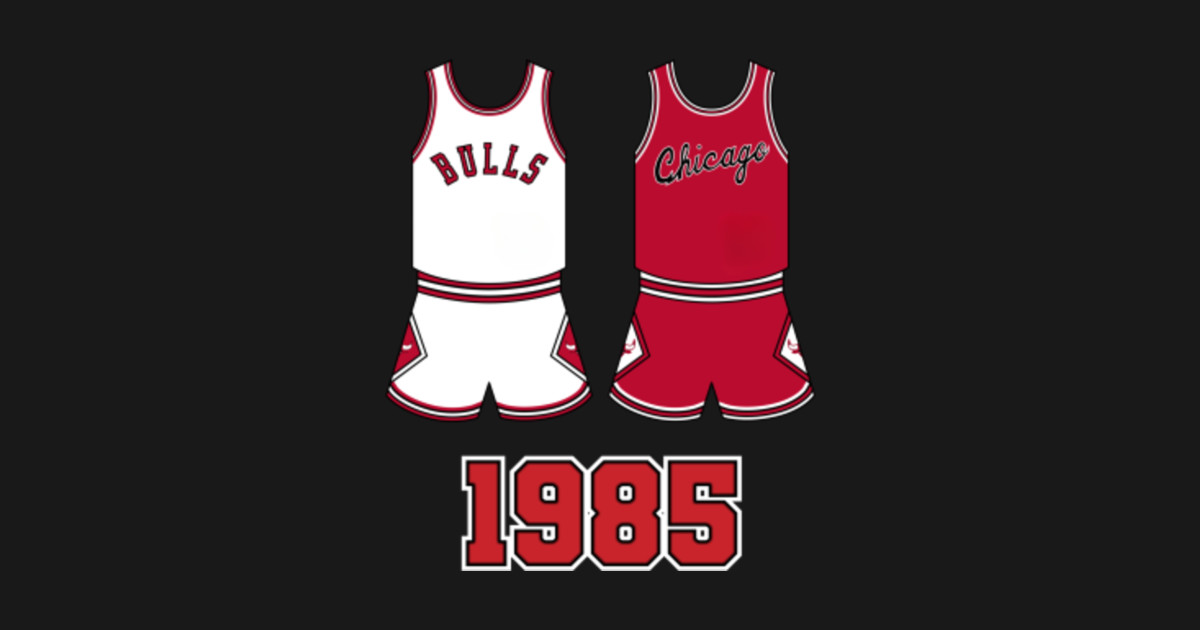 Retro Recreation Chicago 1985 - Basketball - T-Shirt | TeePublic