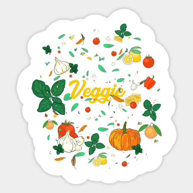 Veggie - Veggie - Sticker | TeePublic