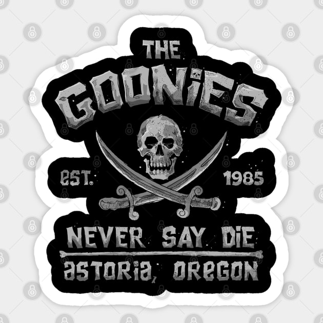 The Goonies Vintage Retro - The Goonies - Sticker | TeePublic